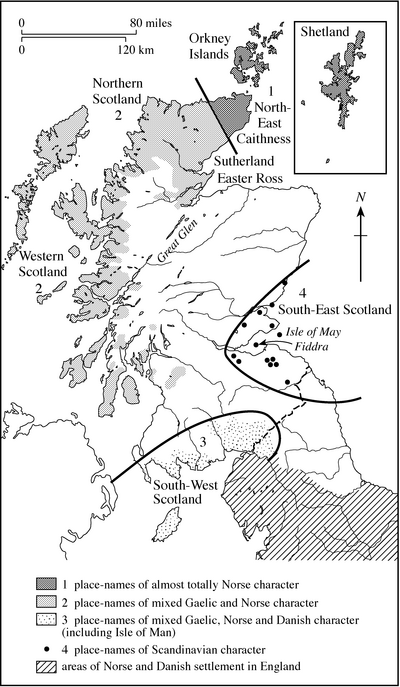 Map of the languages of Scotland in AD 1400 : r/Scotland